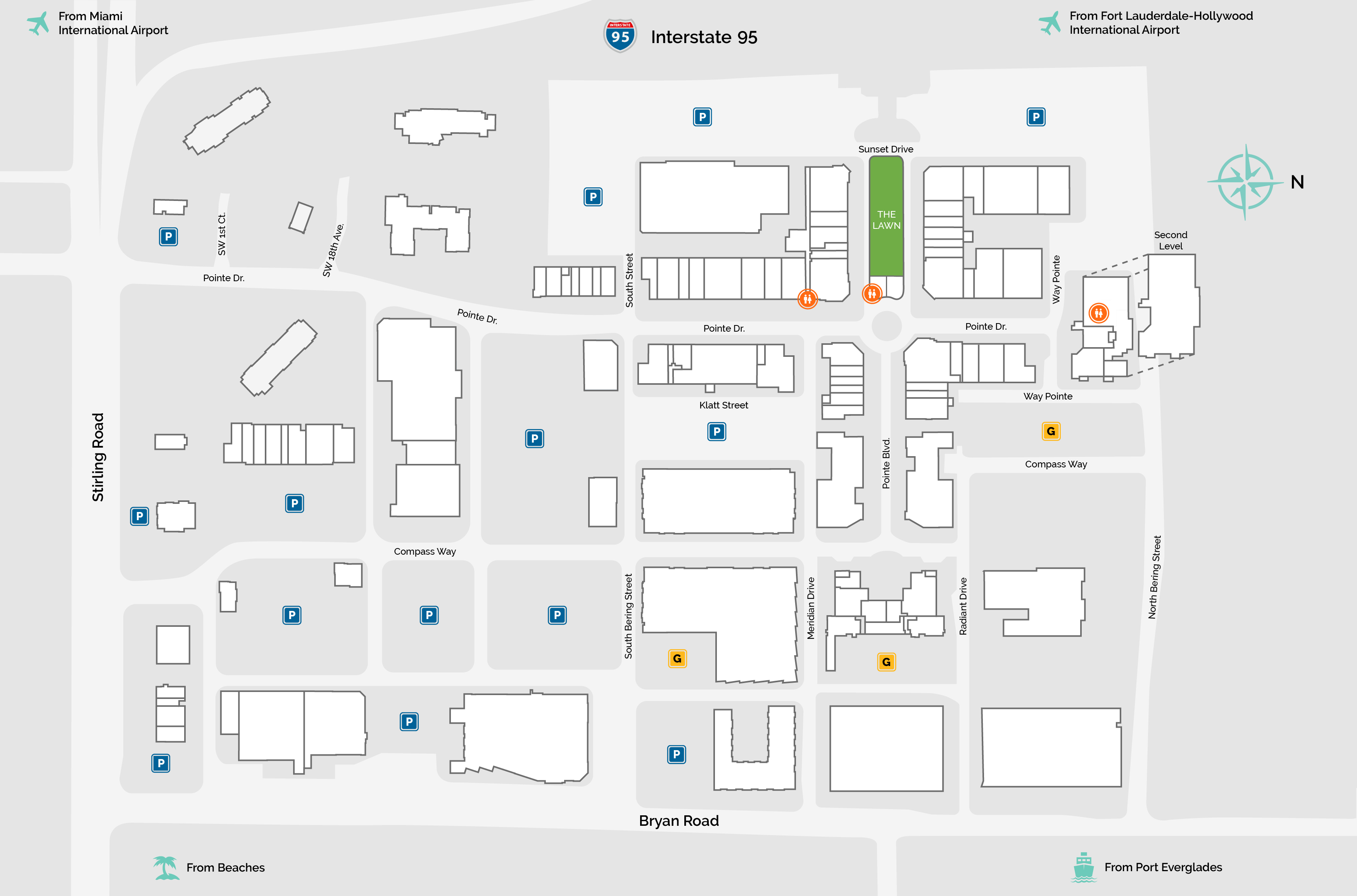 Dania Florida Map Fort Lauderdale / Hollywood / Broward County,